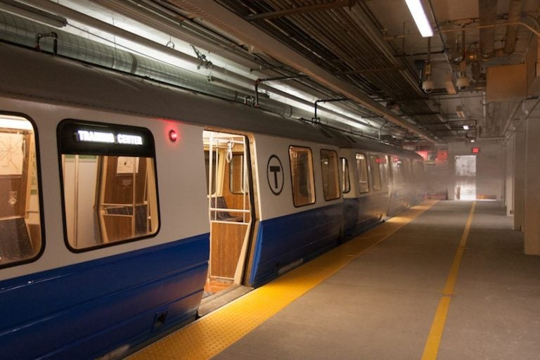 MBTA Unveils New Underground Police Training Facility