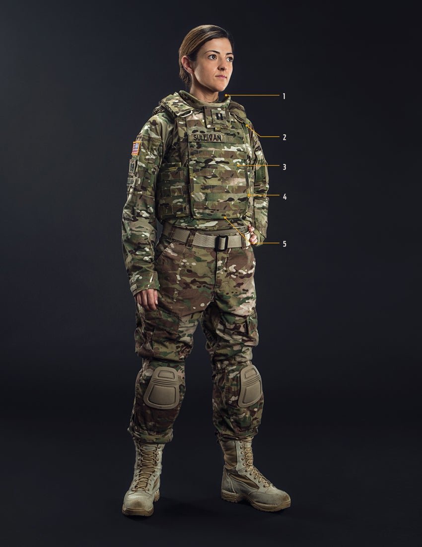 Armor All: New Body Armor Issued for Women in the Military