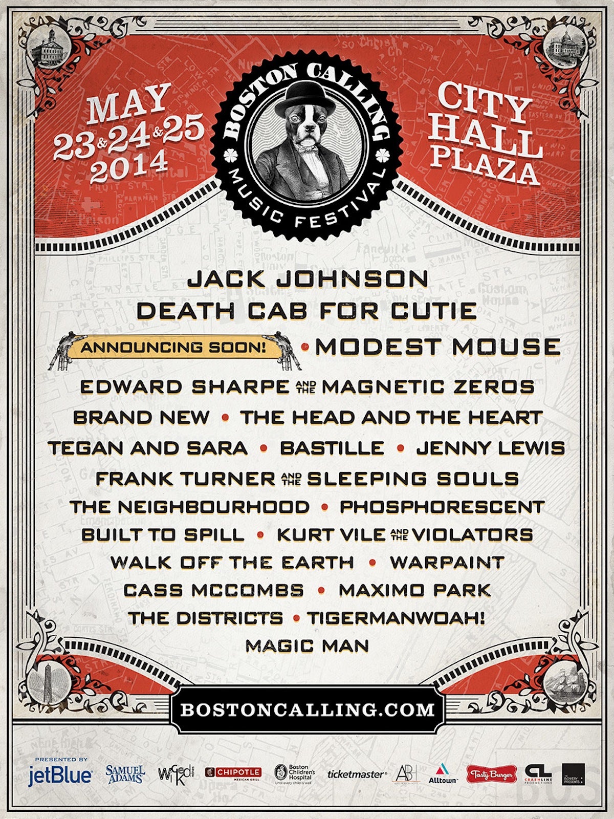 Organizers Announce Boston Calling Lineup For May Concert