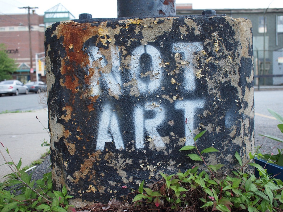 'Not Art' Creator Wants to Inspire Conversation By Tagging Objects