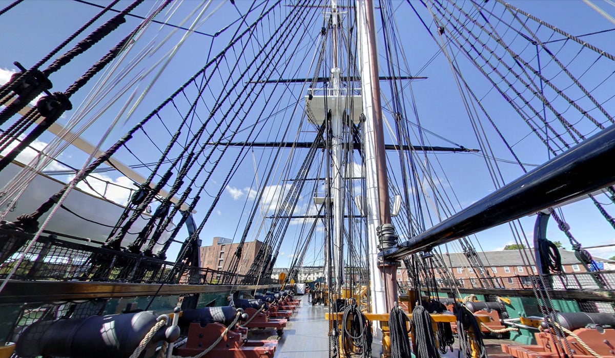 Google Maps Releases Virtual Tour of USS Constitution