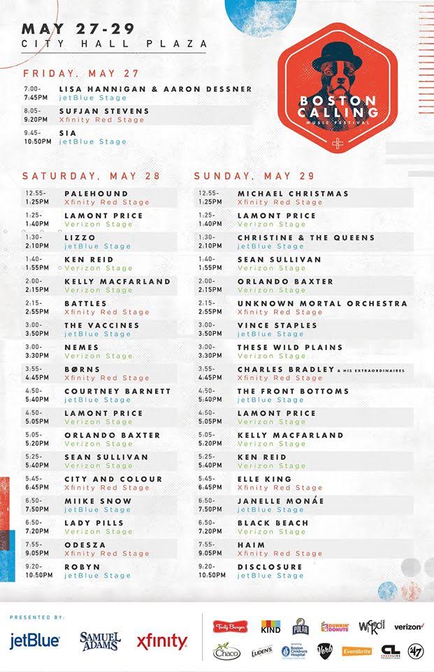 Here's Boston Calling's Spring 2016 Lineup