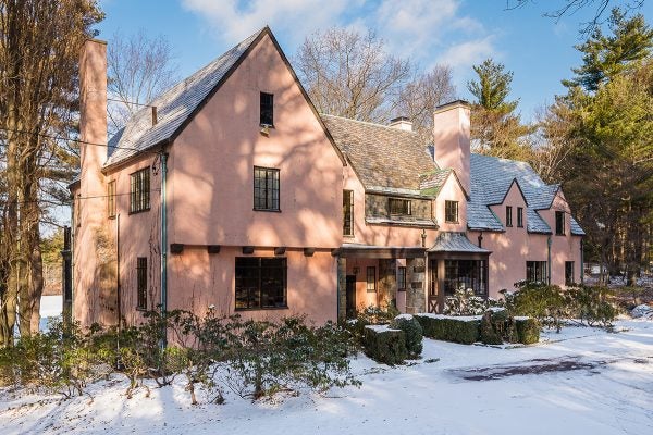 On the Market: A Pink Castle in Dedham