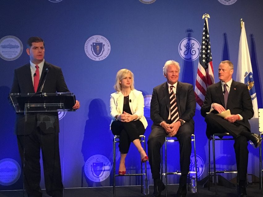 At GE Boston Press Conference, More Questions Raised