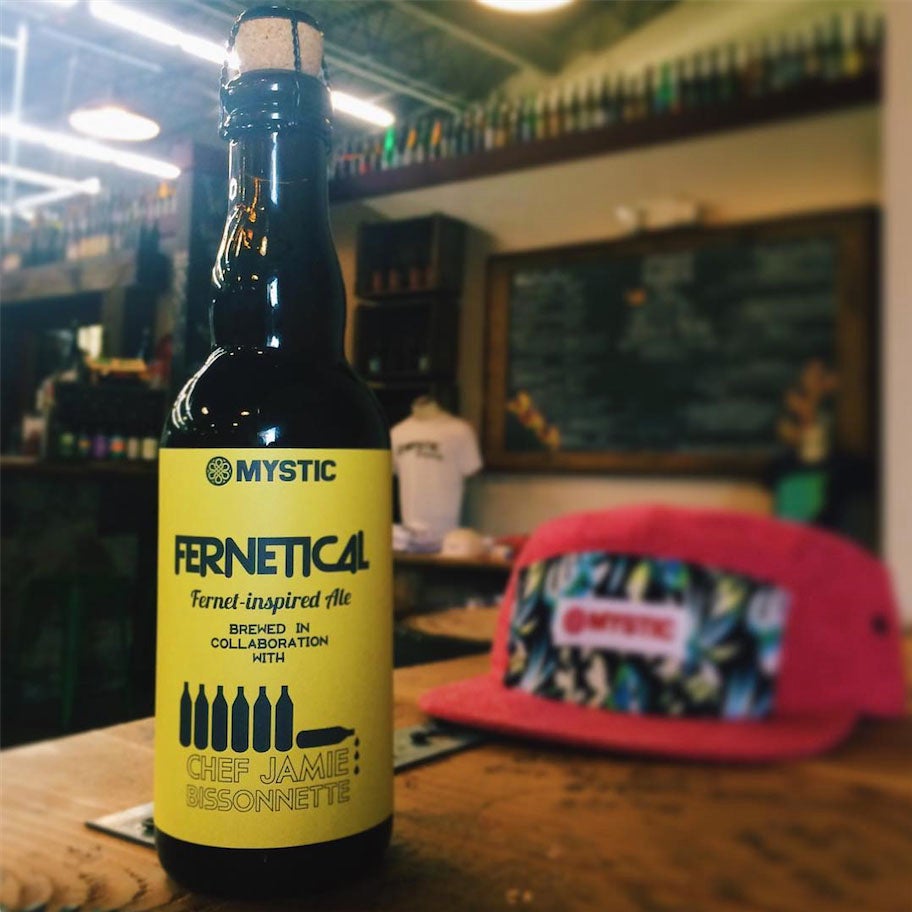 Mystic Brews a Fernet-Inspired Beer with Jamie Bissonnette