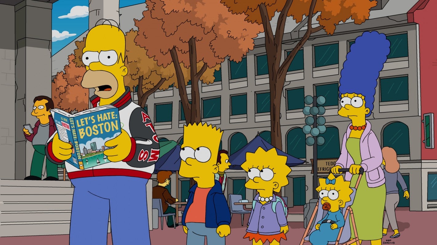 'The Simpsons' Will Take a Trip to Boston for a New Episode