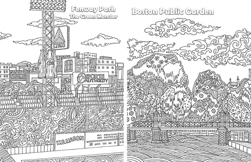 Behold This New Boston-Themed Coloring Book