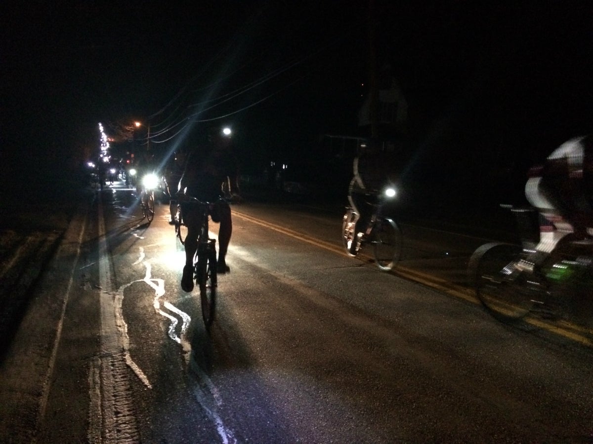 What It's Like to Do the Midnight Marathon Bike Ride