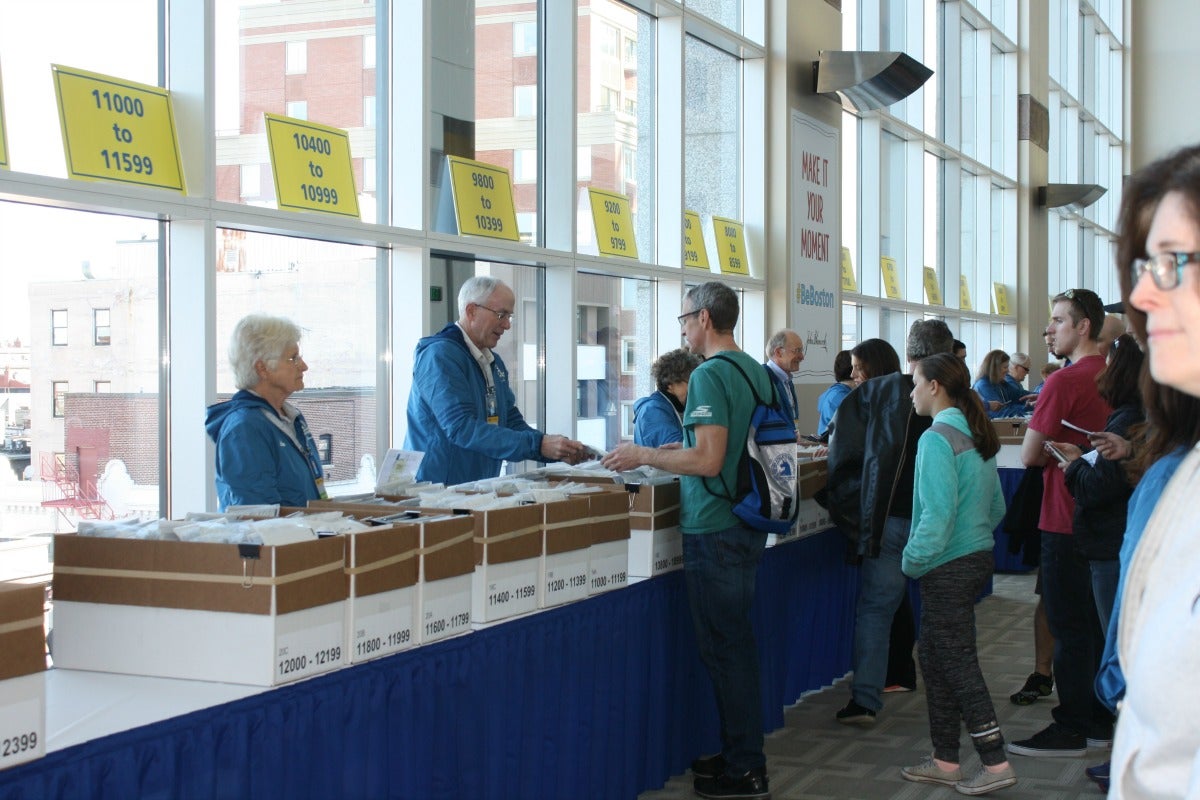 Photos: 2017 Boston Marathon Bib Pick Up and Fitness Expo