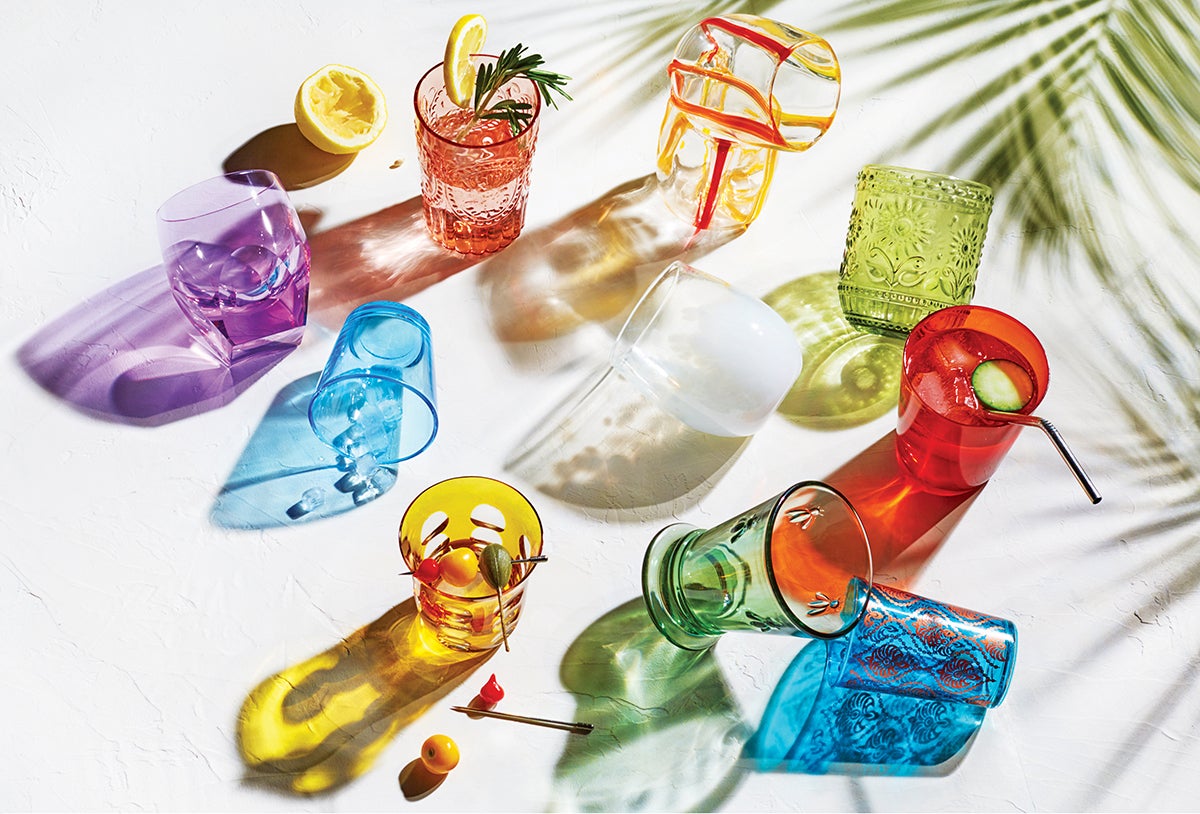 A Perfect Ten: Colorful Glass Cups - Boston Magazine