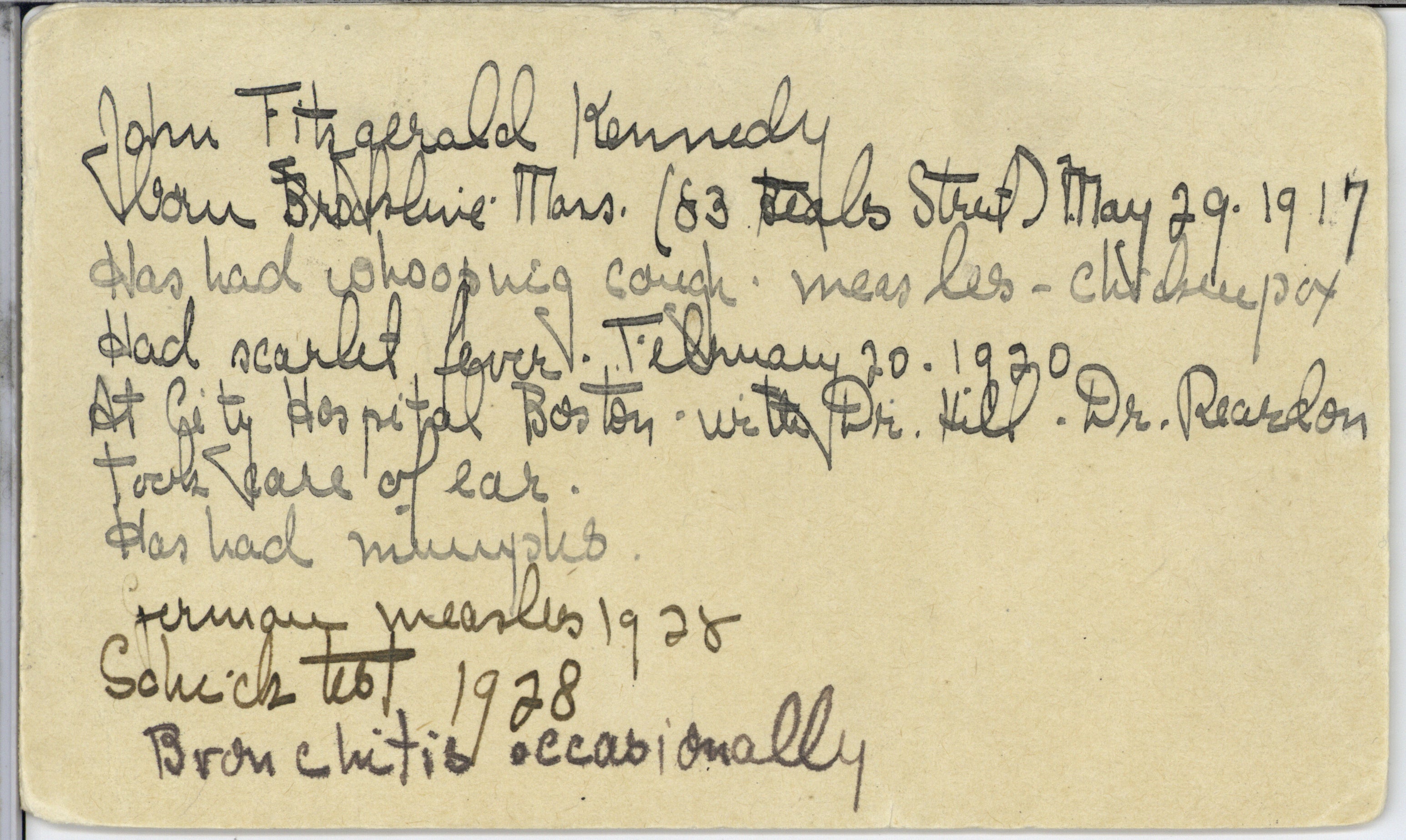 Throwback Thursday: Here's What JFK Was Like as a Kid