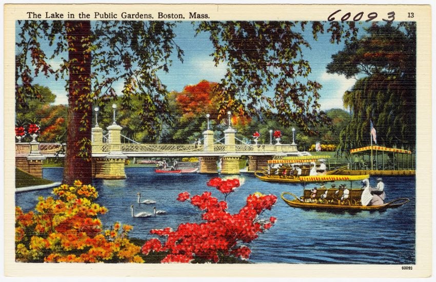 15 Vividly Vintage Postcards of Boston