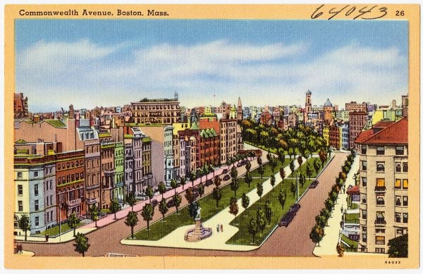 15 Vividly Vintage Postcards of Boston