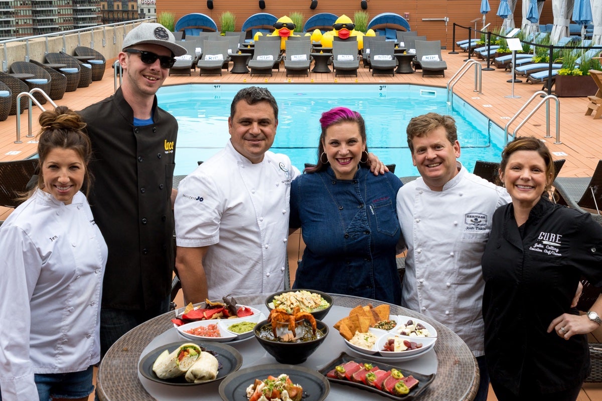 The Poolside RoofTop Chef Series Returns This Month