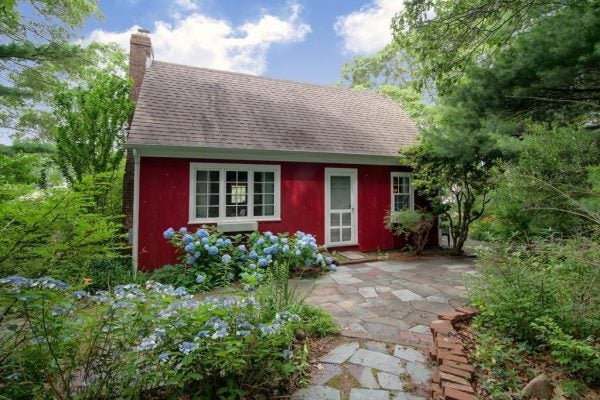 On the Market: A Rustic Red Cottage in Falmouth