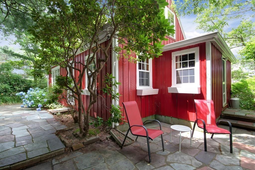 On the Market: A Rustic Red Cottage in Falmouth