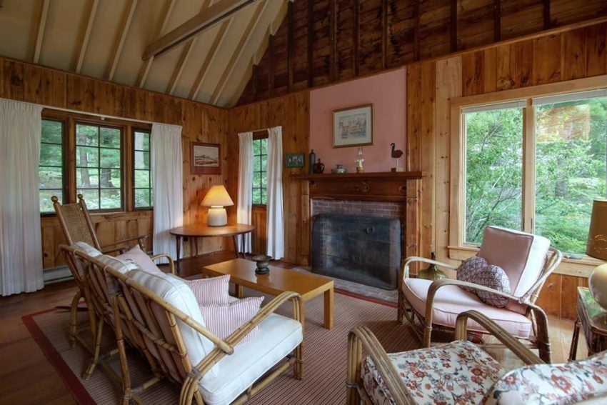 On the Market: A Rustic Red Cottage in Falmouth