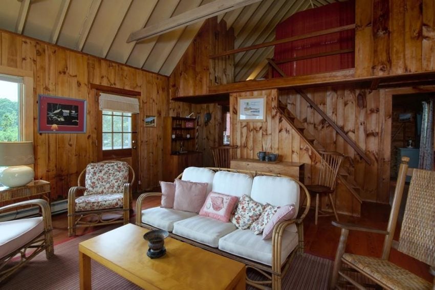 On the Market: A Rustic Red Cottage in Falmouth