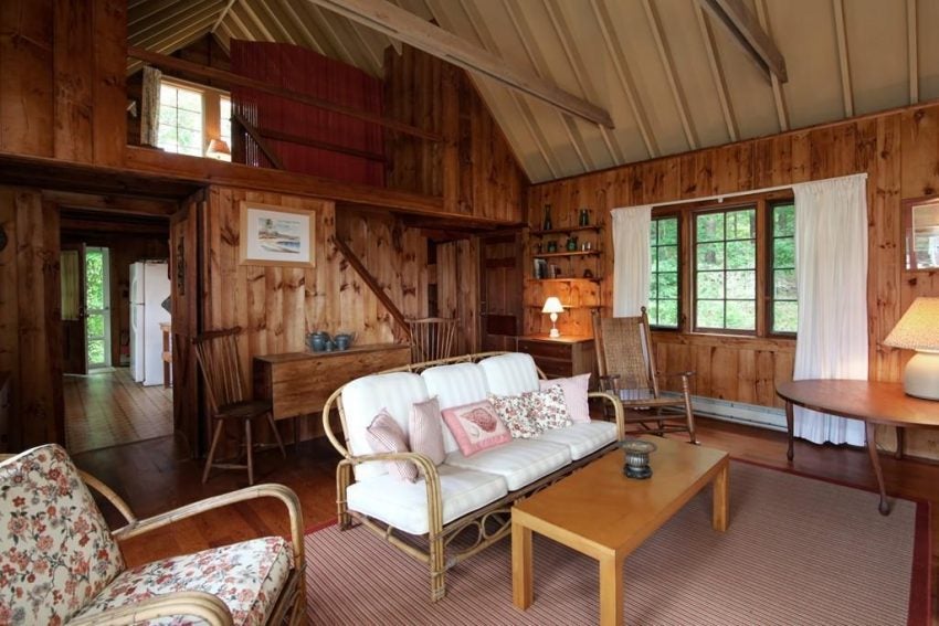 On the Market: A Rustic Red Cottage in Falmouth