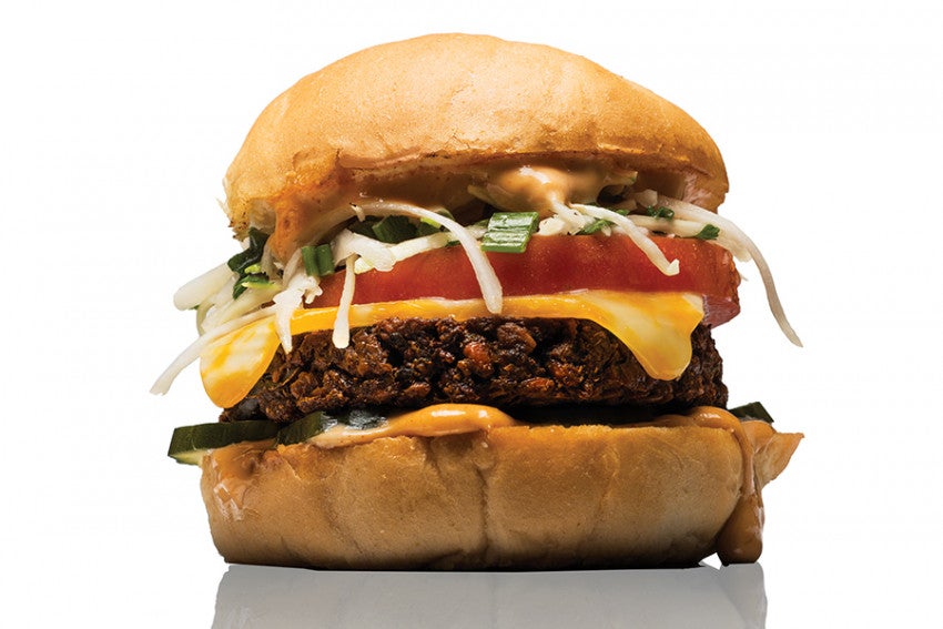Where's the Beef: Meatless Burgers from Boston Restaurants