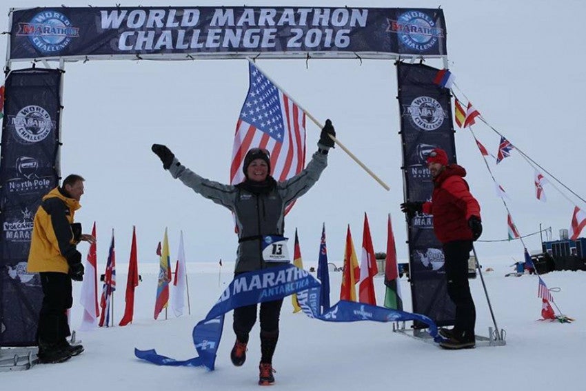 Belmont Woman to Run Seven Marathons in One Week Around the World