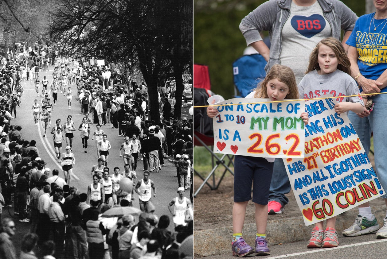 Then and Now: A Visual History of John Hancock and the Boston Marathon