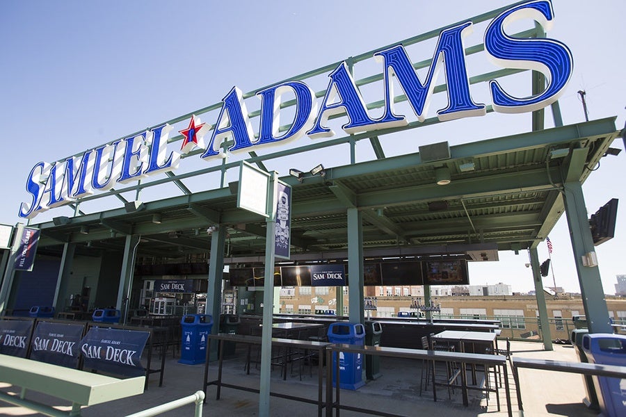 Check Out the Sam Adams Bars and More Fenway Park Concessions