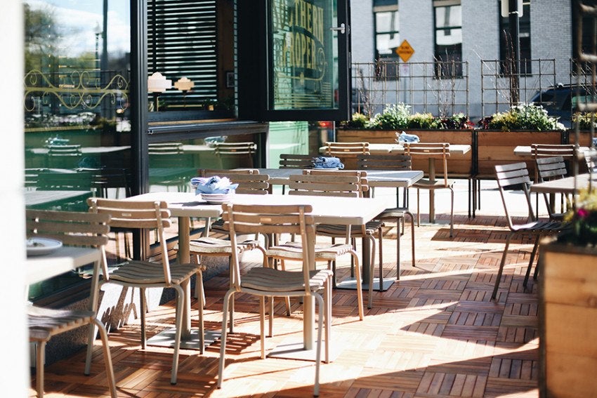 The Coolest New Patios and Outdoor Dining Spots around Boston