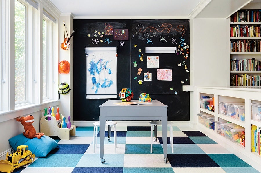 Built for Fun: Inside a Sunny Playroom and Art Studio in Cambridge