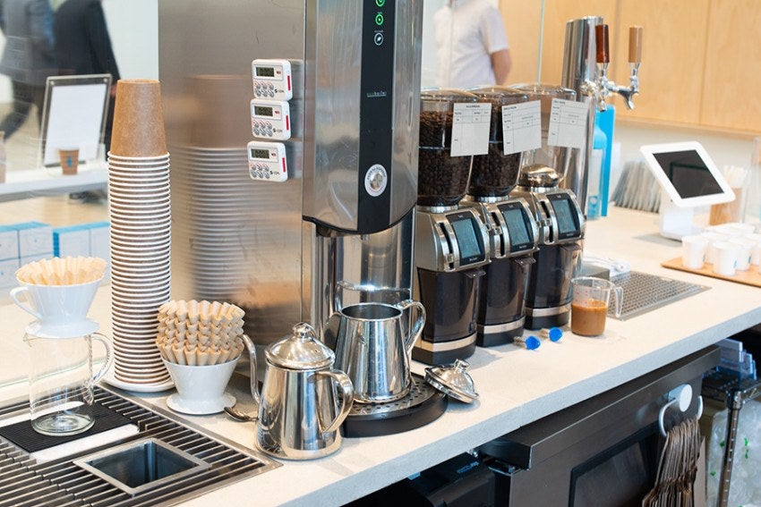 Blue Bottle Coffee Opens a Sunny Café Inside the Prudential Center