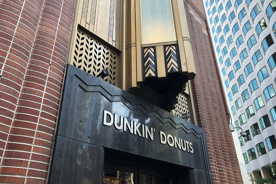A Love Letter to Boston’s Art Deco Dunkin’ Donuts