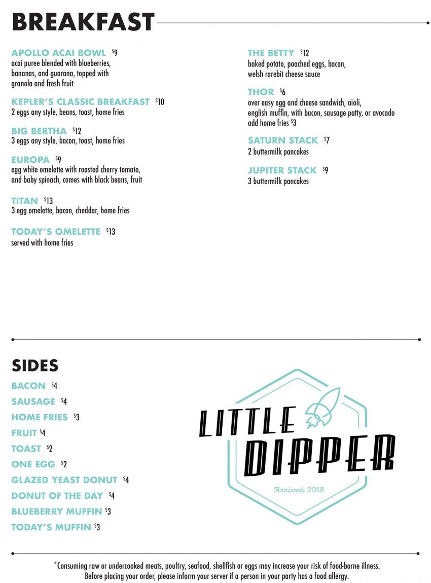 Look Inside Little Dipper Diner, Now Open in Jamaica Plain