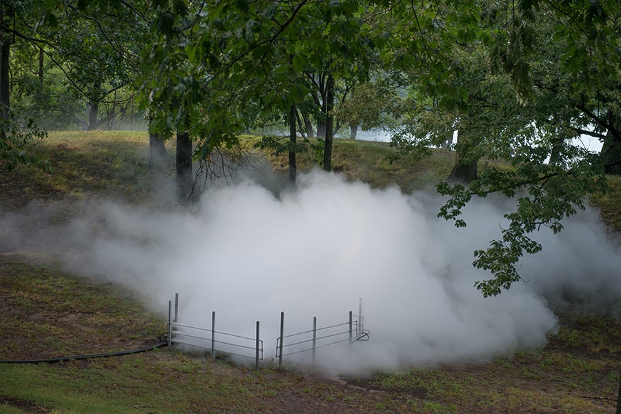 Fujiko Nakaya's Fog Sculptures Are Here and They Are Indeed Crazy Cool