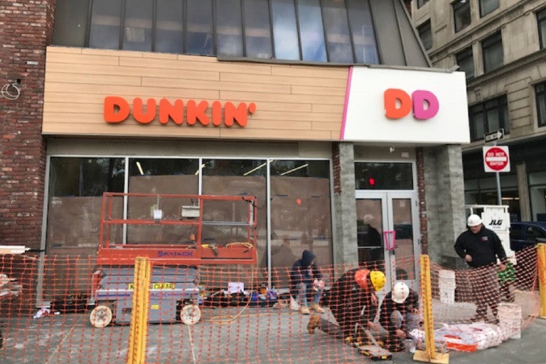 Dunkin' Donuts Is Converting 30 Boston Locations to "Dunkin'"