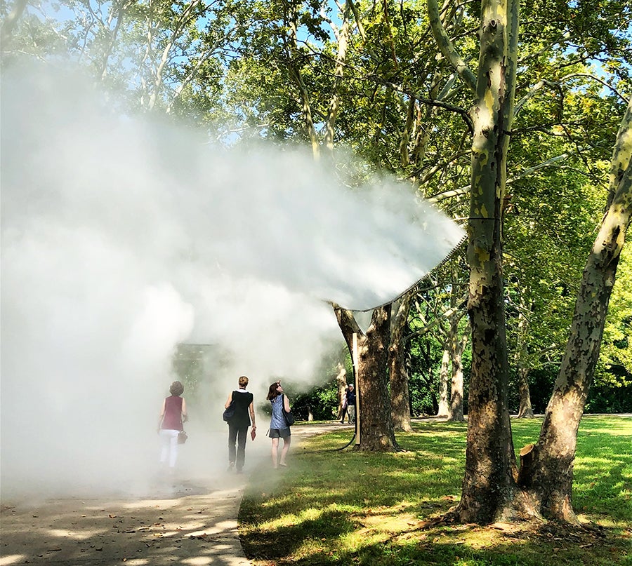Fujiko Nakaya's Fog Sculptures Are Here and They Are Indeed Crazy Cool