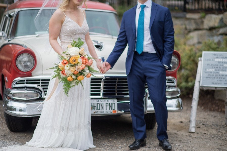 A Summer Camp-Inspired Wedding at Hidden Pond in Kennebunkport