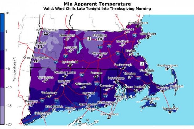 This Freezing Cold Thanksgiving Could Break a Record