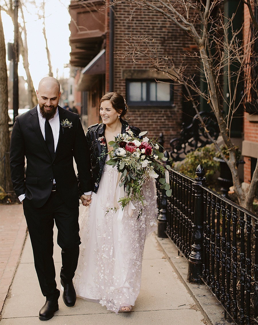 An Intimate Wedding Celebration at Coppa in Boston's South End