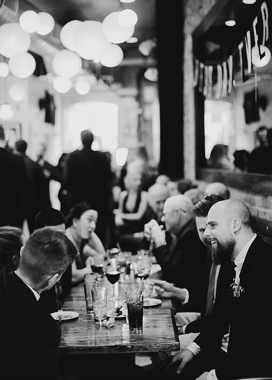 An Intimate Wedding Celebration at Coppa in Boston's South End