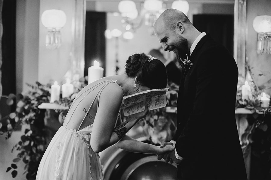 An Intimate Wedding Celebration at Coppa in Boston's South End