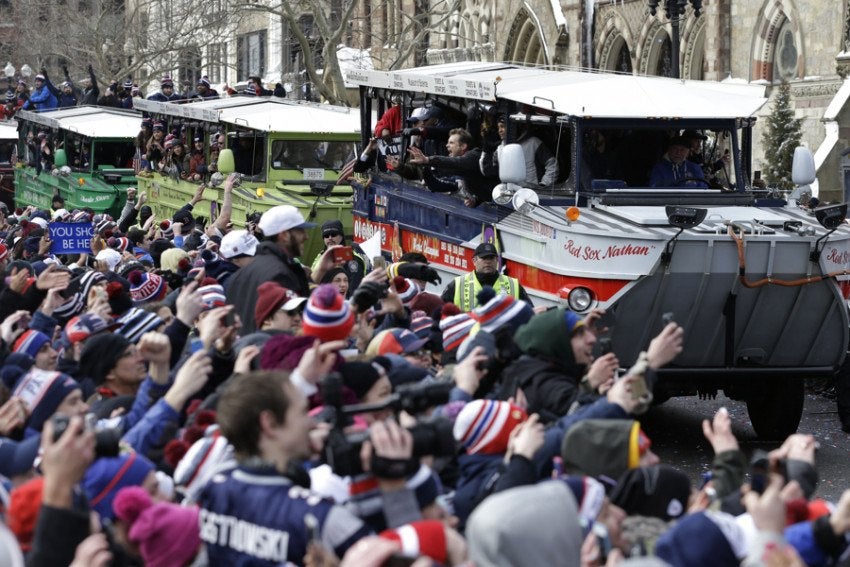 Here’s Where to Watch the Patriots Super Bowl Victory Parade