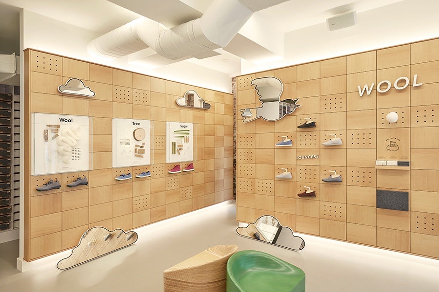The First Boston Location of the Shoe Store Allbirds Opens Today
