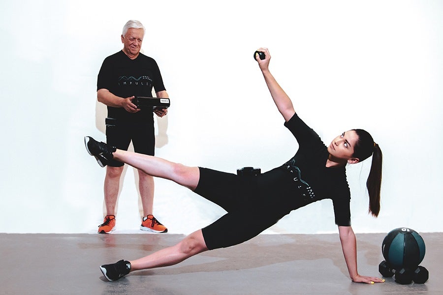 Work Out in a Weird Full-Body Suit at Impulse Boston
