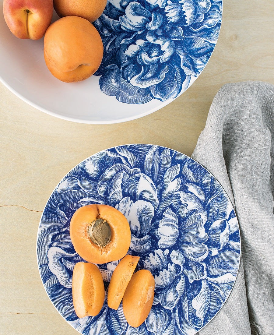 Medfield-Based Caskata Designs Dinnerware with Unique Glaze Prints