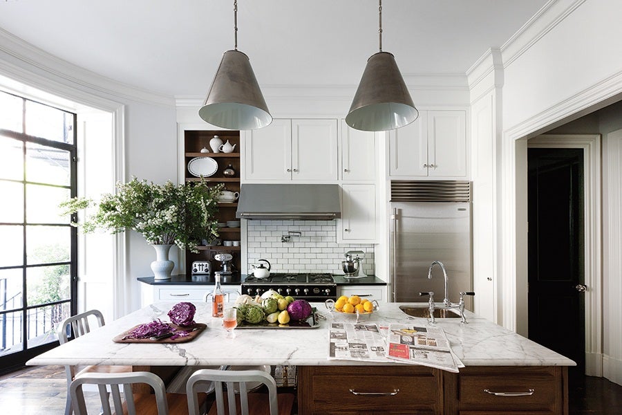 Nina Farmer's Bright Beacon Hill Kitchen Was Once a Dark Bedroom