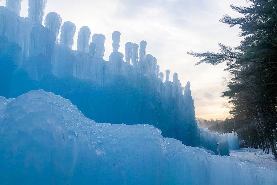 Make the Most of Winter with a Stroll through Castles Carved Out of Ice