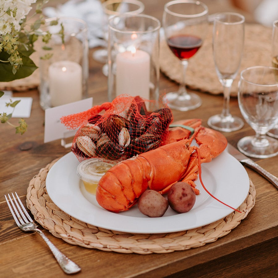 A Couple Reinvented Their Cancelled Wedding as a Classic Clambake