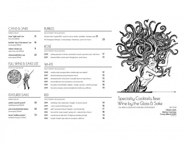 First Look: the Menu for Nautilus Pier 4, Opening in Boston This Week