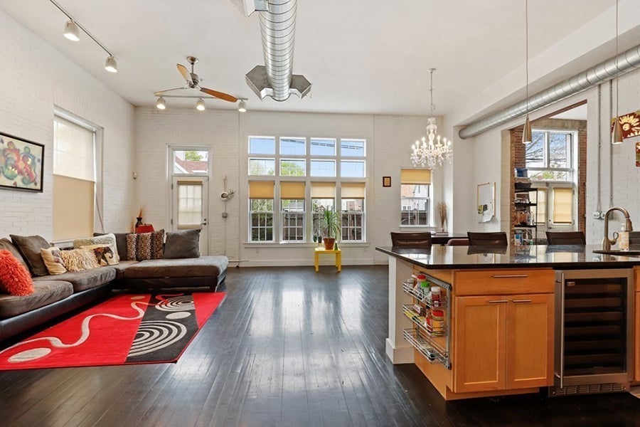 On the Market: An Industrial-Style Loft in a Converted Fire House