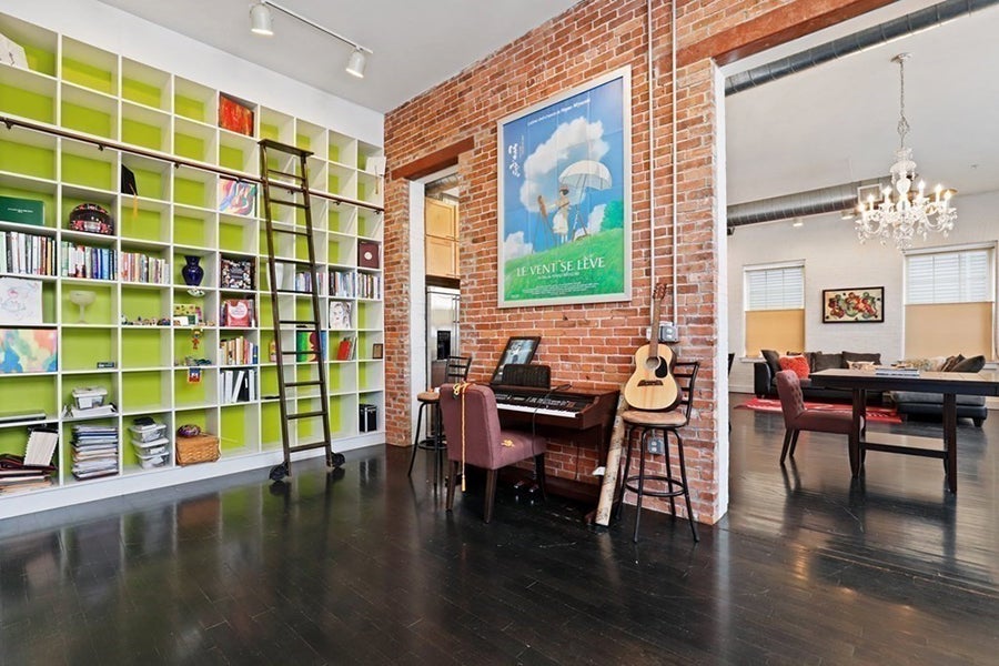 On the Market: An Industrial-Style Loft in a Converted Fire House